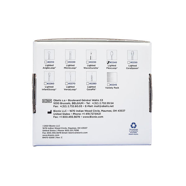 CURETTE, EAR LIGHTED FLEX LOOP - QMed Corporation