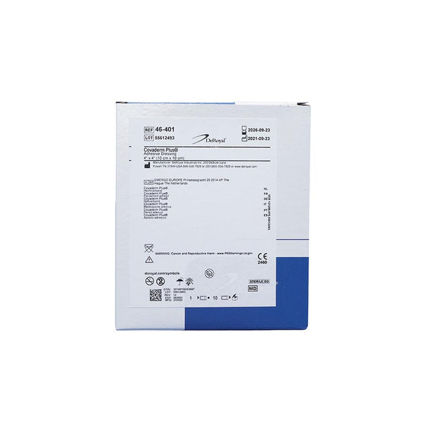 DRESSING - COVADERM PLUS ADHESIVE 4"X4" - QMed Corporation