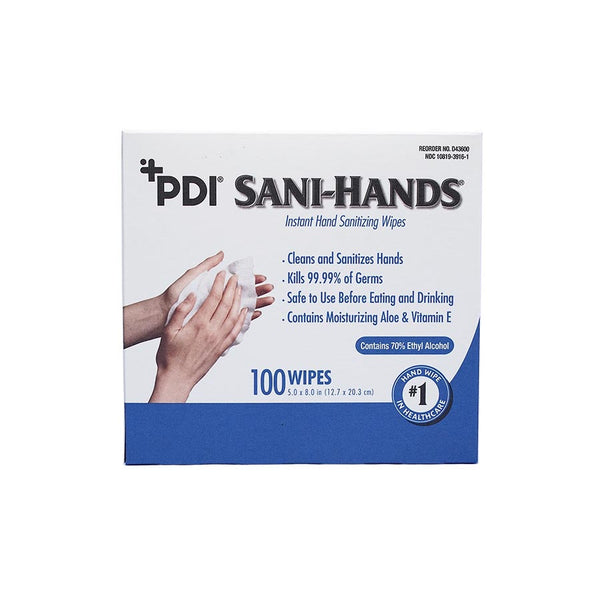 ALCOHOL SANI DEX HAND WIPES - QMed Corporation