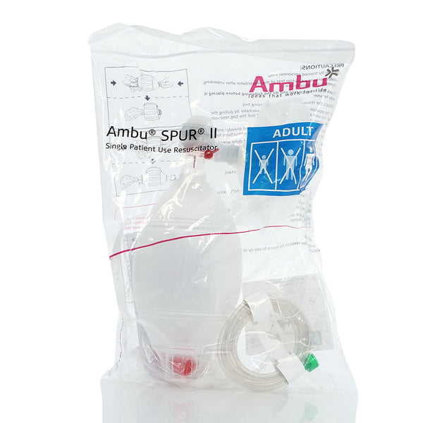 Spur II Resuscitator with Mask Adult - QMed Corporation