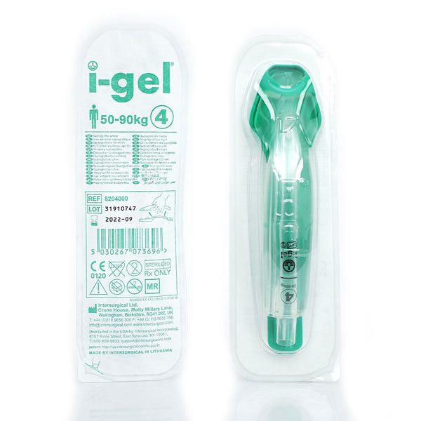 I-gel Supraglottic Airway Adult Medium - QMed Corporation